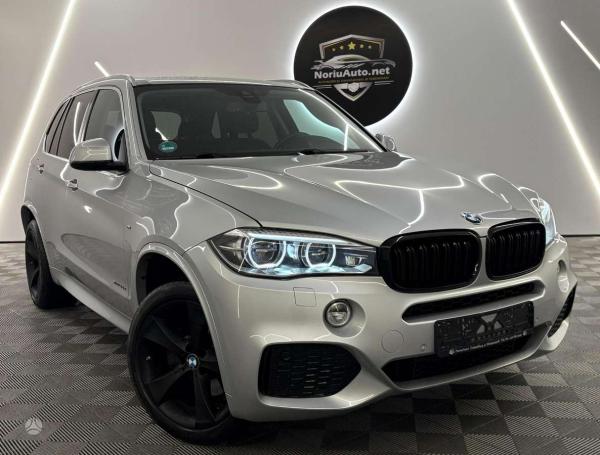 Grey BMW X5 2015 in Marijampole, with an engine capacity of 2.99 L and mileage of 235 thousand km for 19350 €, photo 1 on AUTOMOTO.COM.LV