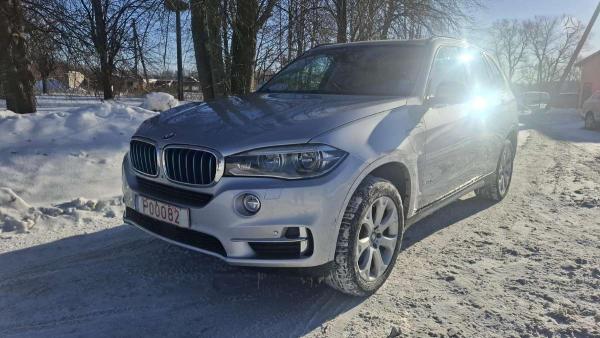 Grey BMW X5 2015 in Klaipeda, with an engine capacity of 2.00 L and mileage of 135 thousand km for 17700 €, photo 7 on AUTOMOTO.COM.LV