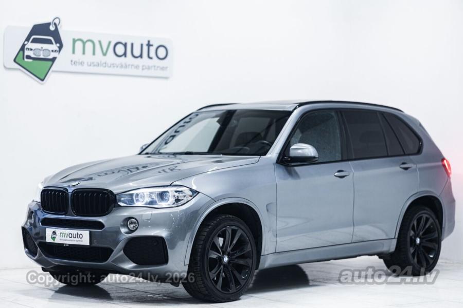 Grey BMW X5 2015 in Tallinn, with an engine capacity of 3.00 L and mileage of 278 thousand km for 18990 €, photo 1 on AUTOMOTO.COM.LV