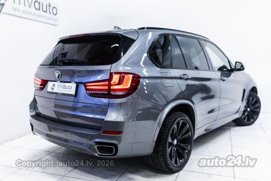Grey BMW X5 2015 in Tallinn, with an engine capacity of 3.00 L and mileage of 278 thousand km for 18990 €, photo 8 on AUTOMOTO.COM.LV