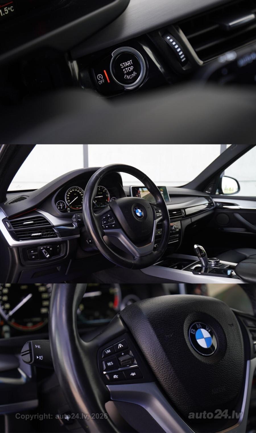 Pelēks BMW X5 2015 Tartu, ar dzinēja tilpumu 3.00 L un nobraukumu 240 tūkst. km par 20995 €, foto 12 vietnē AUTOMOTO.COM.LV