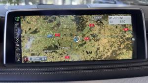 Grey BMW X5 2015 in Marijampole, with an engine capacity of 2.99 L and mileage of 247 thousand km for 23999 €, photo 34 on AUTOMOTO.COM.LV