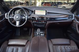 Grey BMW X5 2015 in Riga, with an engine capacity of 3.00 L and mileage of 181 thousand km for 19900 €, photo 5 on AUTOMOTO.COM.LV