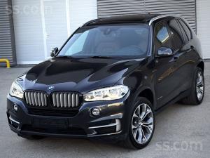 Pelēks BMW X5 2015 Rīga, ar dzinēja tilpumu 3.00 L un nobraukumu 210 tūkst. km par 18750 €, foto  vietnē AUTOMOTO.COM.LV