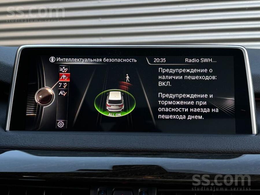 Grey BMW X5 2015 in Riga, with an engine capacity of 3.00 L and mileage of 210 thousand km for 18750 €, photo 22 on AUTOMOTO.COM.LV