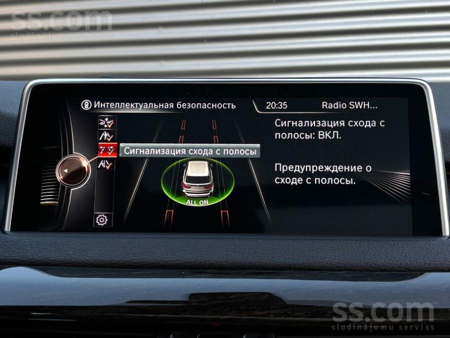 Grey BMW X5 2015 in Riga, with an engine capacity of 3.00 L and mileage of 210 thousand km for 18750 €, photo 23 on AUTOMOTO.COM.LV