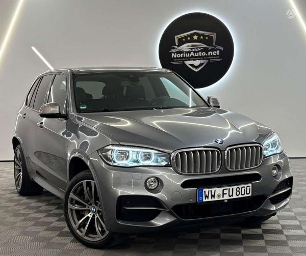 Grey BMW X5 2015 in Marijampole, with an engine capacity of 2.99 L and mileage of 258 thousand km for 19999 €, photo 1 on AUTOMOTO.COM.LV