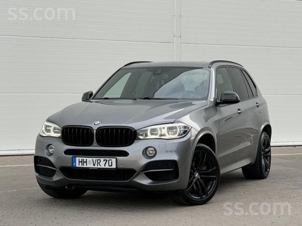 Grey BMW X5 2015 in Riga, with an engine capacity of 3.00 L and mileage of 0 thousand km for 19900 €, photo 1 on AUTOMOTO.COM.LV