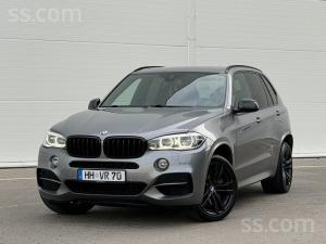 Grey BMW X5 2015 in Riga, with an engine capacity of 3.00 L and mileage of 0 thousand km for 19900 €, photo  on AUTOMOTO.COM.LV