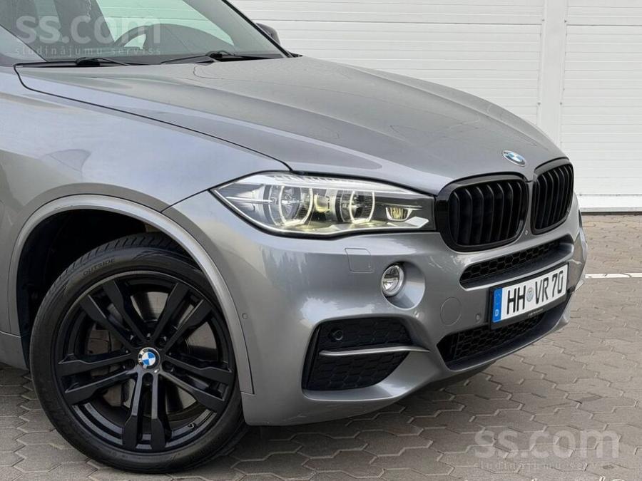 Grey BMW X5 2015 in Riga, with an engine capacity of 3.00 L and mileage of 0 thousand km for 19900 €, photo 14 on AUTOMOTO.COM.LV