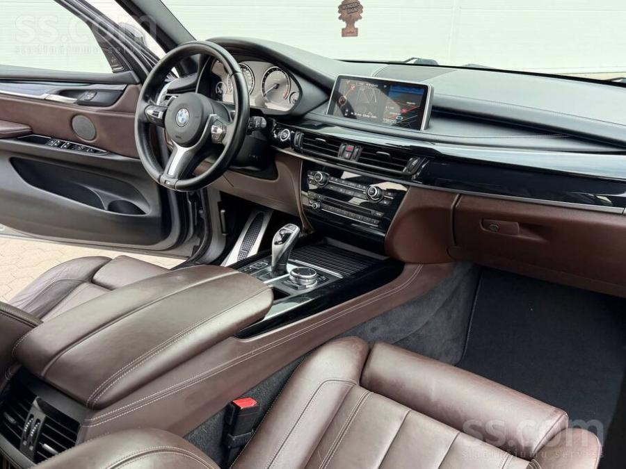 Grey BMW X5 2015 in Riga, with an engine capacity of 3.00 L and mileage of 0 thousand km for 19900 €, photo 29 on AUTOMOTO.COM.LV