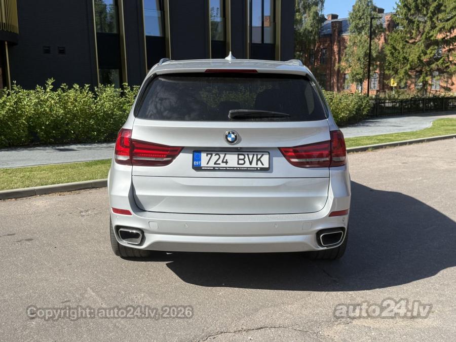 Grey BMW X5 2015 in Tallinn, with an engine capacity of 3.00 L and mileage of 185 thousand km for 22990 €, photo 7 on AUTOMOTO.COM.LV