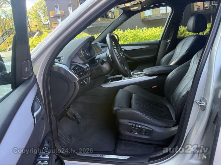 Grey BMW X5 2015 in Tallinn, with an engine capacity of 3.00 L and mileage of 185 thousand km for 22990 €, photo 8 on AUTOMOTO.COM.LV