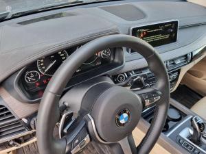 Grey BMW X5 2015 in Kaunas, with an engine capacity of 2.99 L and mileage of 201 thousand km for 15999 €, photo 11 on AUTOMOTO.COM.LV