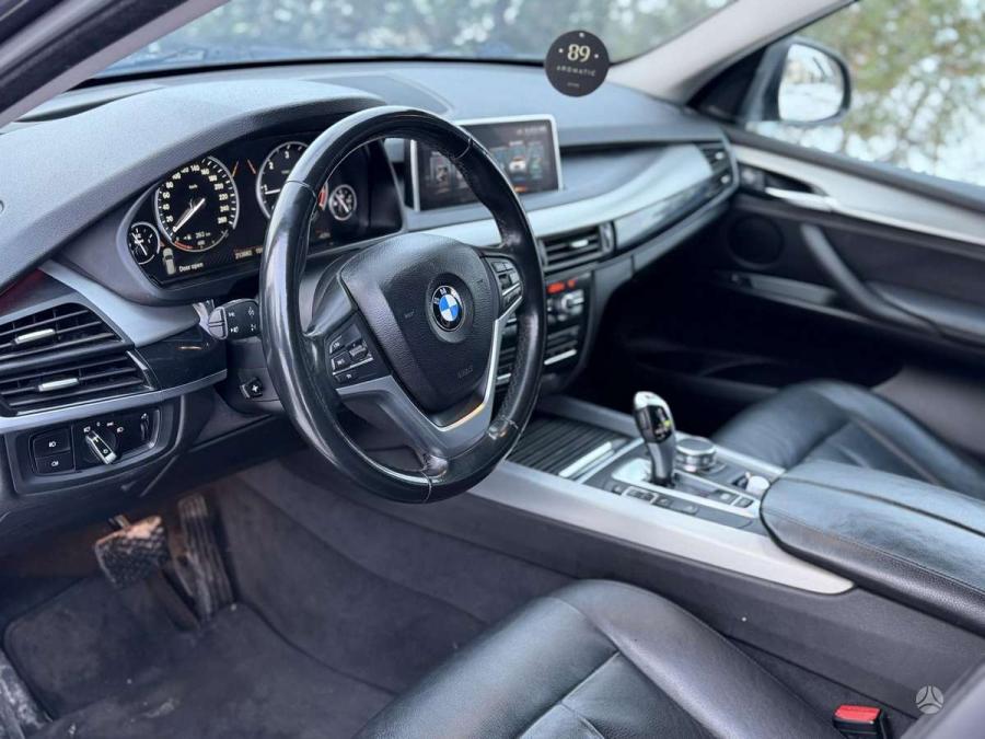Pelēks BMW X5 2016 Utena, ar dzinēja tilpumu 2.00 L un nobraukumu 213 tūkst. km par 16800 €, foto 11 vietnē AUTOMOTO.COM.LV