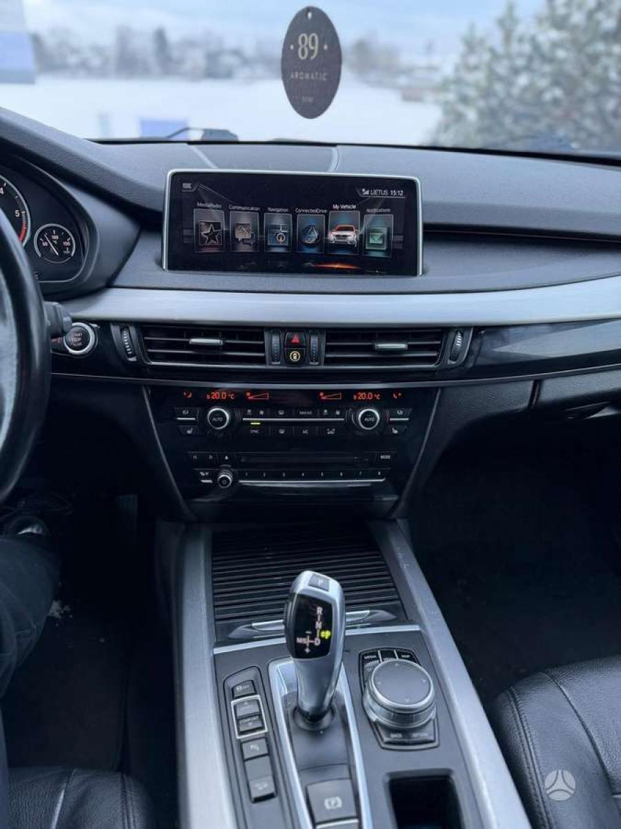 Pelēks BMW X5 2016 Utena, ar dzinēja tilpumu 2.00 L un nobraukumu 213 tūkst. km par 16800 €, foto 14 vietnē AUTOMOTO.COM.LV