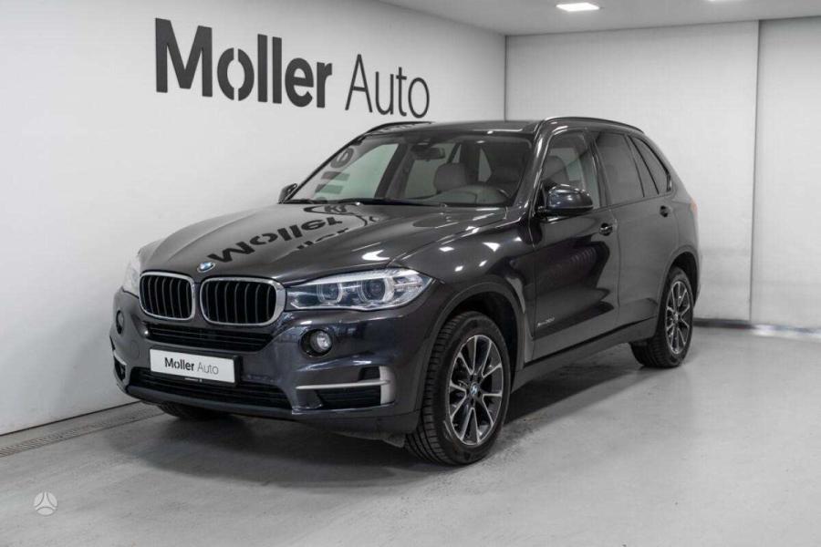 Pelēks BMW X5 2016 Viļņa, ar dzinēja tilpumu 3.00 L un nobraukumu 174 tūkst. km par 16900 €, foto 1 vietnē AUTOMOTO.COM.LV