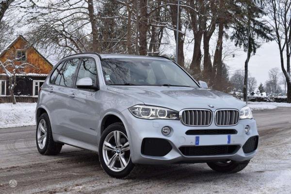 Pelēks BMW X5 2016 Tauragė, ar dzinēja tilpumu 2.00 L un nobraukumu 250 tūkst. km par 16800 €, foto 1 vietnē AUTOMOTO.COM.LV