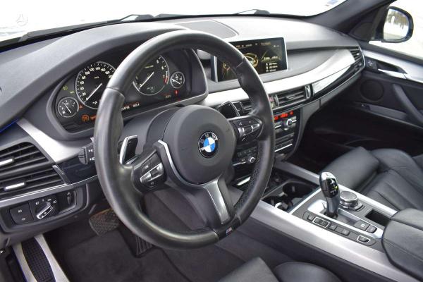 Pelēks BMW X5 2016 Tauragė, ar dzinēja tilpumu 2.00 L un nobraukumu 250 tūkst. km par 16800 €, foto 6 vietnē AUTOMOTO.COM.LV
