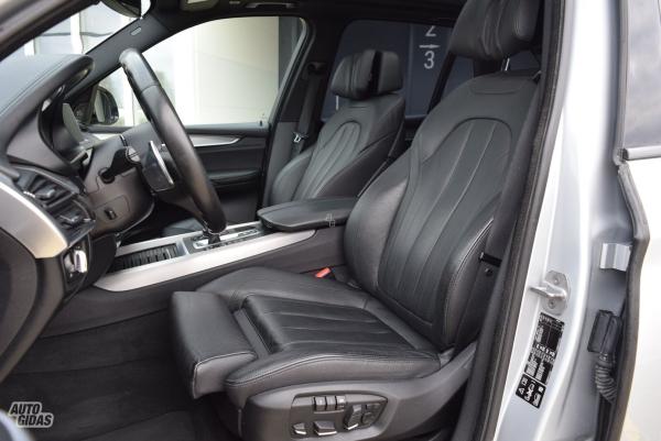 Pelēks BMW X5 2016 Viļņa, ar dzinēja tilpumu 3.00 L un nobraukumu 140 tūkst. km par 22500 €, foto 9 vietnē AUTOMOTO.COM.LV