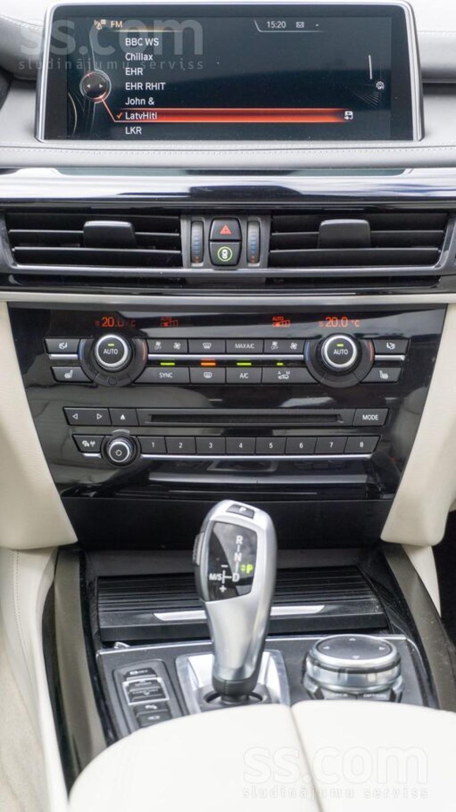 Pelēks BMW X5 2016 Rīga, ar dzinēja tilpumu 3.00 L un nobraukumu 247 tūkst. km par 18990 €, foto 15 vietnē AUTOMOTO.COM.LV
