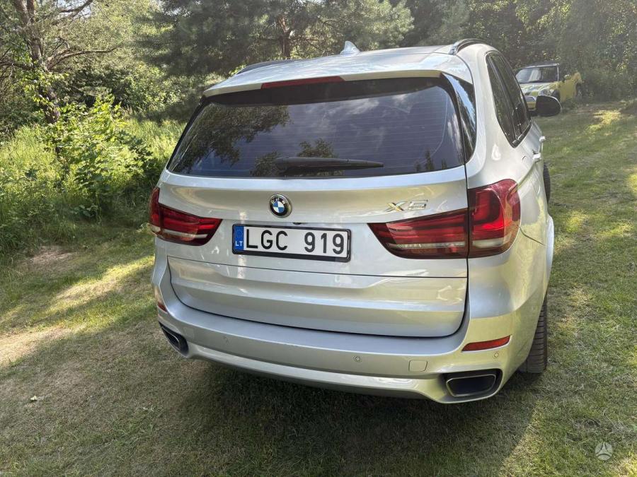 Pelēks BMW X5 2016 Viļņa, ar dzinēja tilpumu 2.99 L un nobraukumu 139 tūkst. km par 21500 €, foto 6 vietnē AUTOMOTO.COM.LV