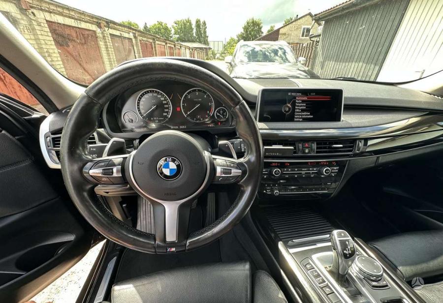 Pelēks BMW X5 2016 Klaipėda, ar dzinēja tilpumu 2.99 L un nobraukumu 261 tūkst. km par 11999 €, foto 7 vietnē AUTOMOTO.COM.LV