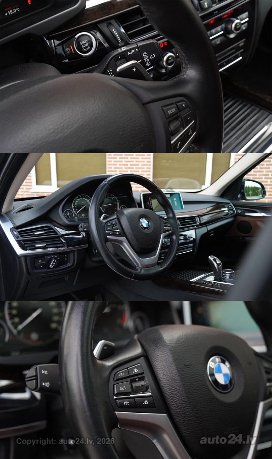 Pelēks BMW X5 2016 Tartu, ar dzinēja tilpumu 3.00 L un nobraukumu 241 tūkst. km par 24000 €, foto 10 vietnē AUTOMOTO.COM.LV