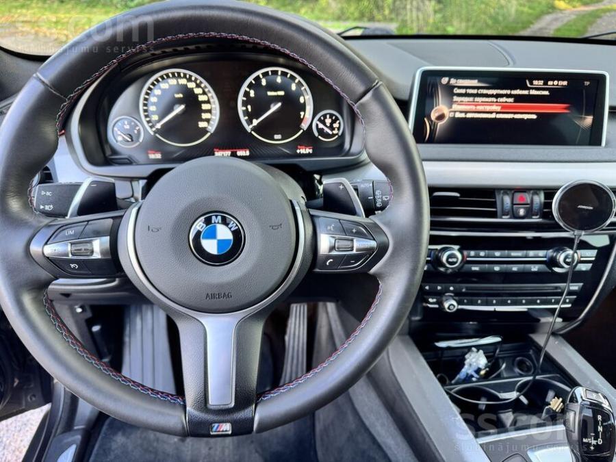 Pelēks BMW X5 2016 Rīga, ar dzinēja tilpumu 2.00 L un nobraukumu 247 tūkst. km par 20400 €, foto 16 vietnē AUTOMOTO.COM.LV