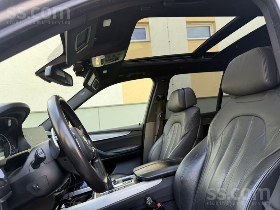 Grey BMW X5 2016 in Riga, with an engine capacity of 3.00 L and mileage of 230 thousand km for 23500 €, photo 8 on AUTOMOTO.COM.LV
