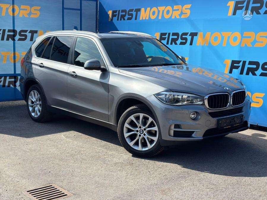 Grey BMW X5 2016 in Riga, with an engine capacity of 2.99 L and mileage of 228 thousand km for 17950 €, photo 6 on AUTOMOTO.COM.LV