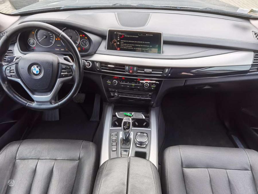 Pelēks BMW X5 2016 Kauņa, ar dzinēja tilpumu 2.99 L un nobraukumu 173 tūkst. km par 10700 €, foto 14 vietnē AUTOMOTO.COM.LV