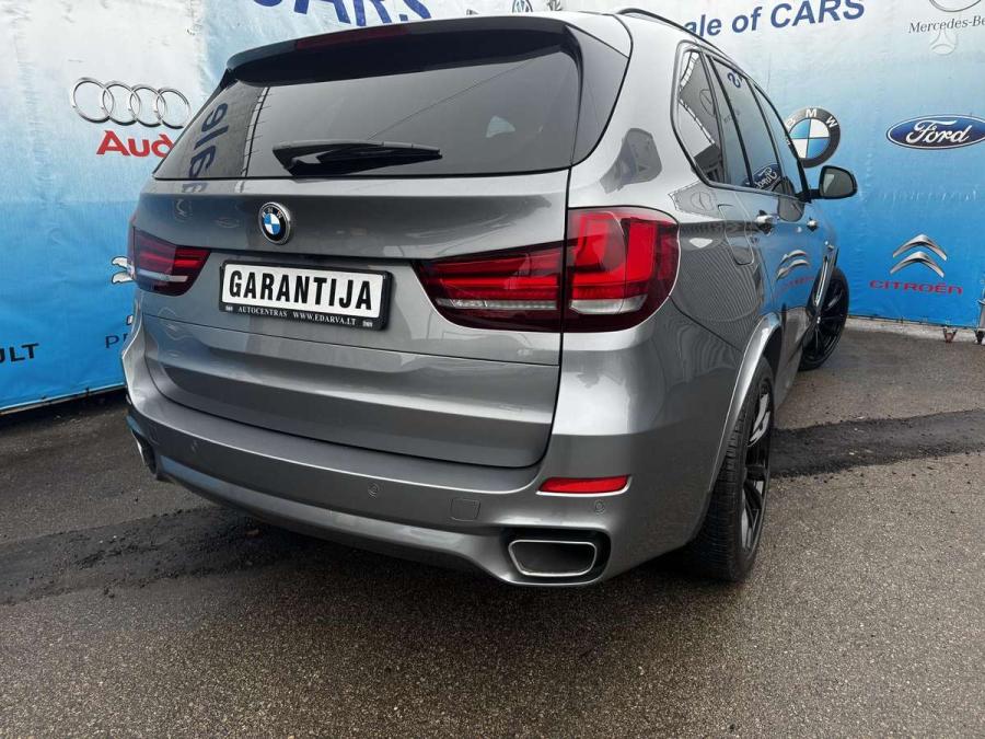 Pelēks BMW X5 2017 Šauļi, ar dzinēja tilpumu 2.99 L un nobraukumu 247 tūkst. km par 21900 €, foto 4 vietnē AUTOMOTO.COM.LV