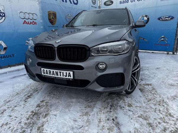 Pelēks BMW X5 2017 Šauļi, ar dzinēja tilpumu 2.99 L un nobraukumu 259 tūkst. km par 22900 €, foto 2 vietnē AUTOMOTO.COM.LV
