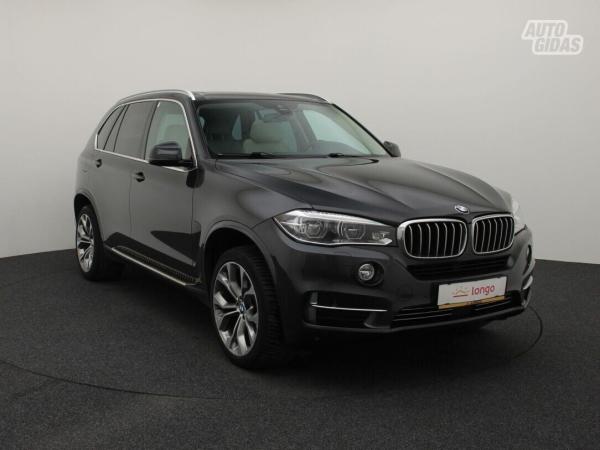Pelēks BMW X5 2017 Viļņa, ar dzinēja tilpumu 3.00 L un nobraukumu 235 tūkst. km par 22999 €, foto 10 vietnē AUTOMOTO.COM.LV