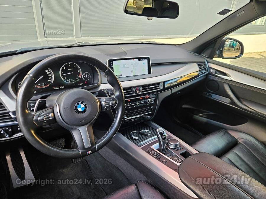 Grey BMW X5 2017 in Tallinn, with an engine capacity of 3.00 L and mileage of 210 thousand km for 28500 €, photo 7 on AUTOMOTO.COM.LV