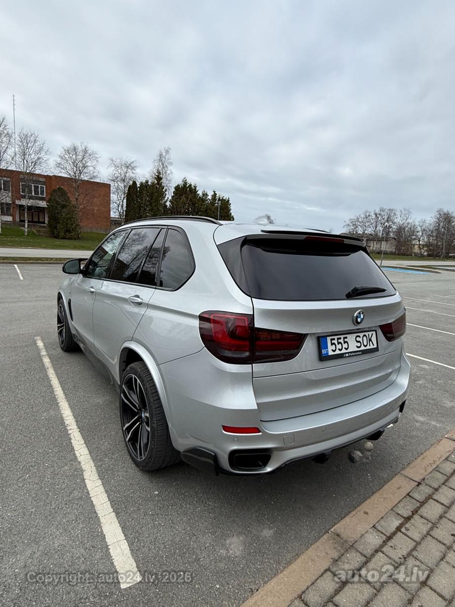 Grey BMW X5 2017 in Narva, with an engine capacity of 3.00 L and mileage of 194 thousand km for 33000 €, photo 6 on AUTOMOTO.COM.LV