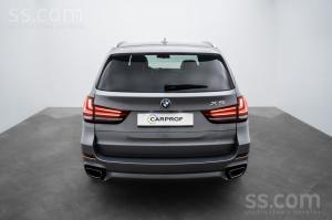 Grey BMW X5 2017 in Riga, with an engine capacity of 2.00 L and mileage of 100 thousand km for 25999 €, photo 6 on AUTOMOTO.COM.LV
