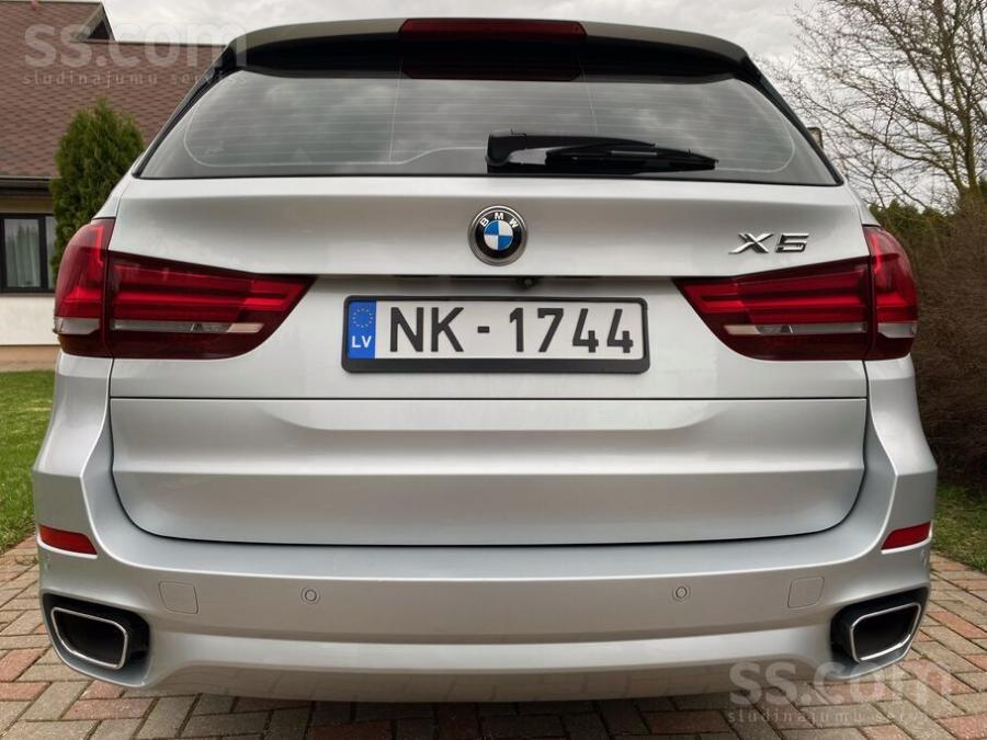 Серый БМВ Х5 2017 в Рига, объемом двигателя 3.00 л и пробегом 160 тыс. км за 27500 €, фото 5 на AUTOMOTO.COM.LV