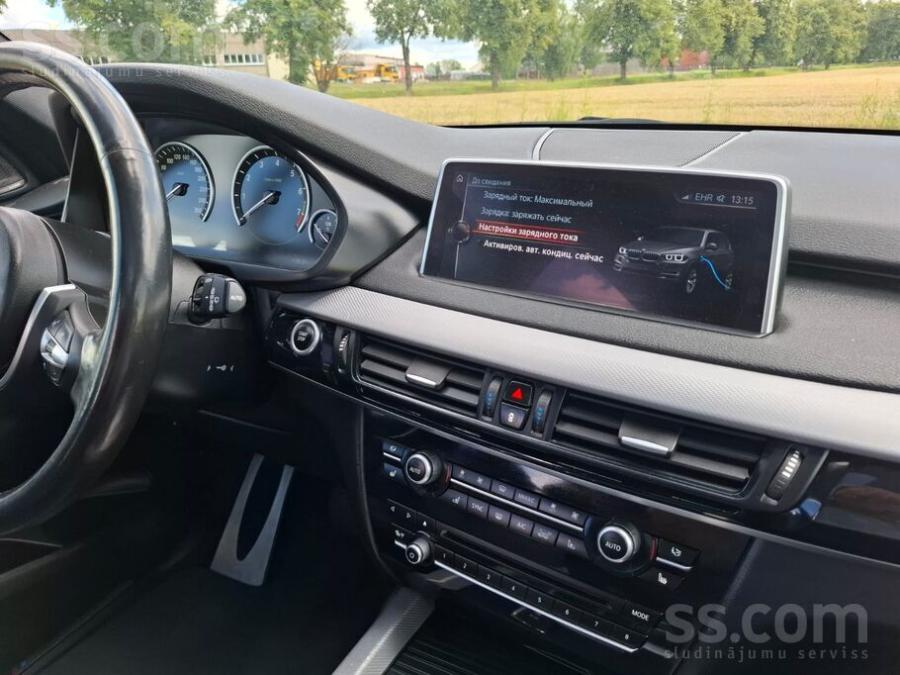 Pelēks BMW X5 2017 Rīga, ar dzinēja tilpumu 2.00 L un nobraukumu 132 tūkst. km par 26500 €, foto 13 vietnē AUTOMOTO.COM.LV