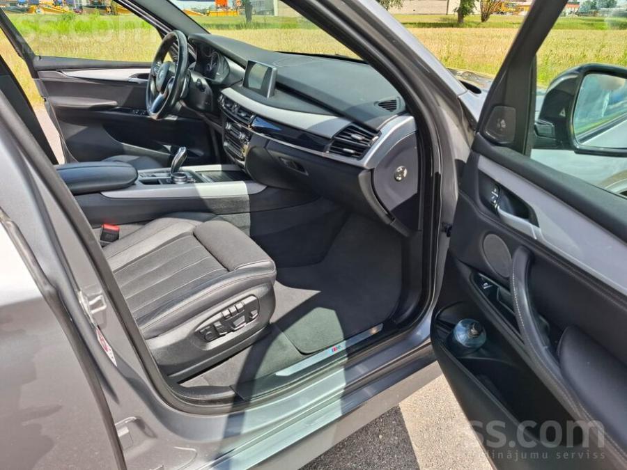 Pelēks BMW X5 2017 Rīga, ar dzinēja tilpumu 2.00 L un nobraukumu 132 tūkst. km par 26500 €, foto 17 vietnē AUTOMOTO.COM.LV