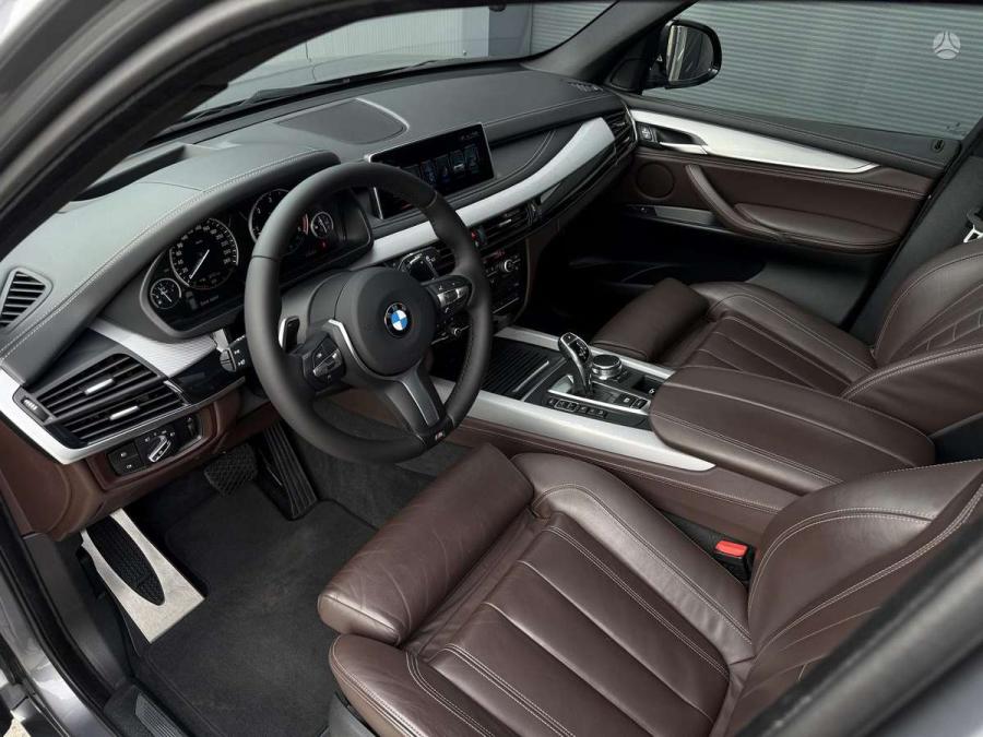 Pelēks BMW X5 2017 Kauņa, ar dzinēja tilpumu 2.99 L un nobraukumu 162 tūkst. km par 25500 €, foto 15 vietnē AUTOMOTO.COM.LV