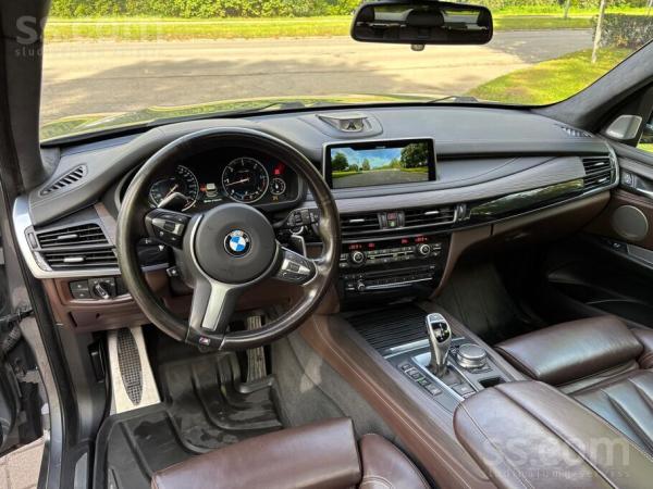 Pelēks BMW X5 2017 Cēsis, ar dzinēja tilpumu 3.00 L un nobraukumu 202 tūkst. km par 28200 €, foto 6 vietnē AUTOMOTO.COM.LV