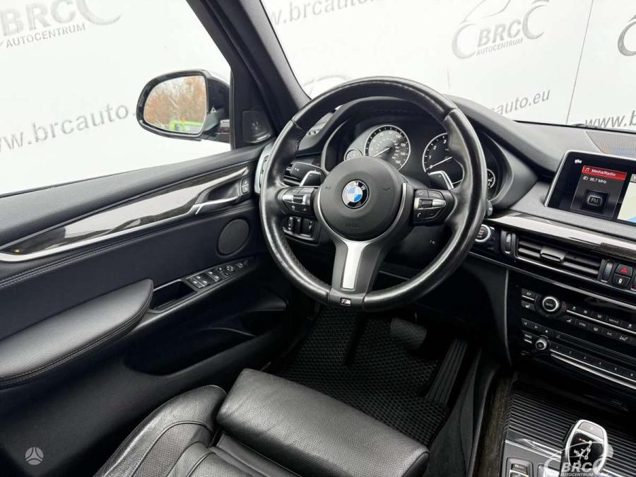 Grey BMW X5 2018 in Klaipeda, with an engine capacity of 2.98 L and mileage of 70 thousand km for 26900 €, photo 5 on AUTOMOTO.COM.LV