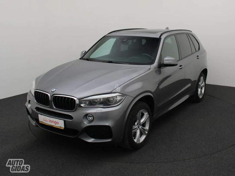 Pelēks BMW X5 2018 Viļņa, ar dzinēja tilpumu 2.00 L un nobraukumu 173 tūkst. km par 25899 €, foto 1 vietnē AUTOMOTO.COM.LV
