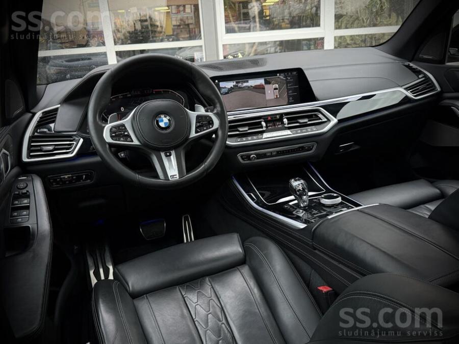 Grey BMW X5 2018 in Tukums, with an engine capacity of 3.00 L and mileage of 199 thousand km for 38999 €, photo 6 on AUTOMOTO.COM.LV
