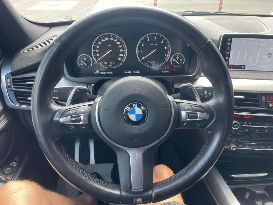 Grey BMW X5 2018 in Kaunas, with an engine capacity of 2.00 L and mileage of 149 thousand km for 18500 €, photo 11 on AUTOMOTO.COM.LV