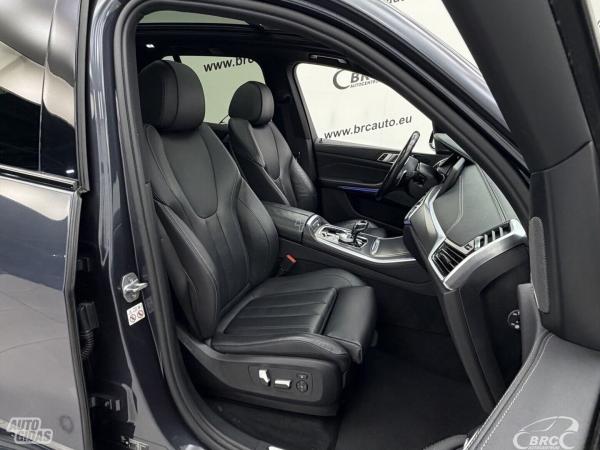 Grey BMW X5 2020 in Avizieniai, with an engine capacity of 3.00 L and mileage of 177 thousand km for 43900 €, photo 7 on AUTOMOTO.COM.LV