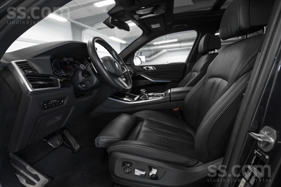Pelēks BMW X5 2020 Tukums, ar dzinēja tilpumu 3.00 L un nobraukumu 0 tūkst. km par 48800 €, foto 13 vietnē AUTOMOTO.COM.LV