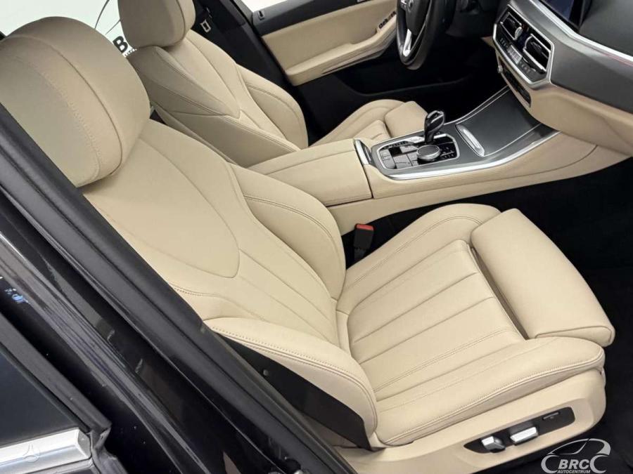 Grey BMW X5 2020 in Vilnius, with an engine capacity of 2.00 L and mileage of 40 thousand km for 39900 €, photo 7 on AUTOMOTO.COM.LV